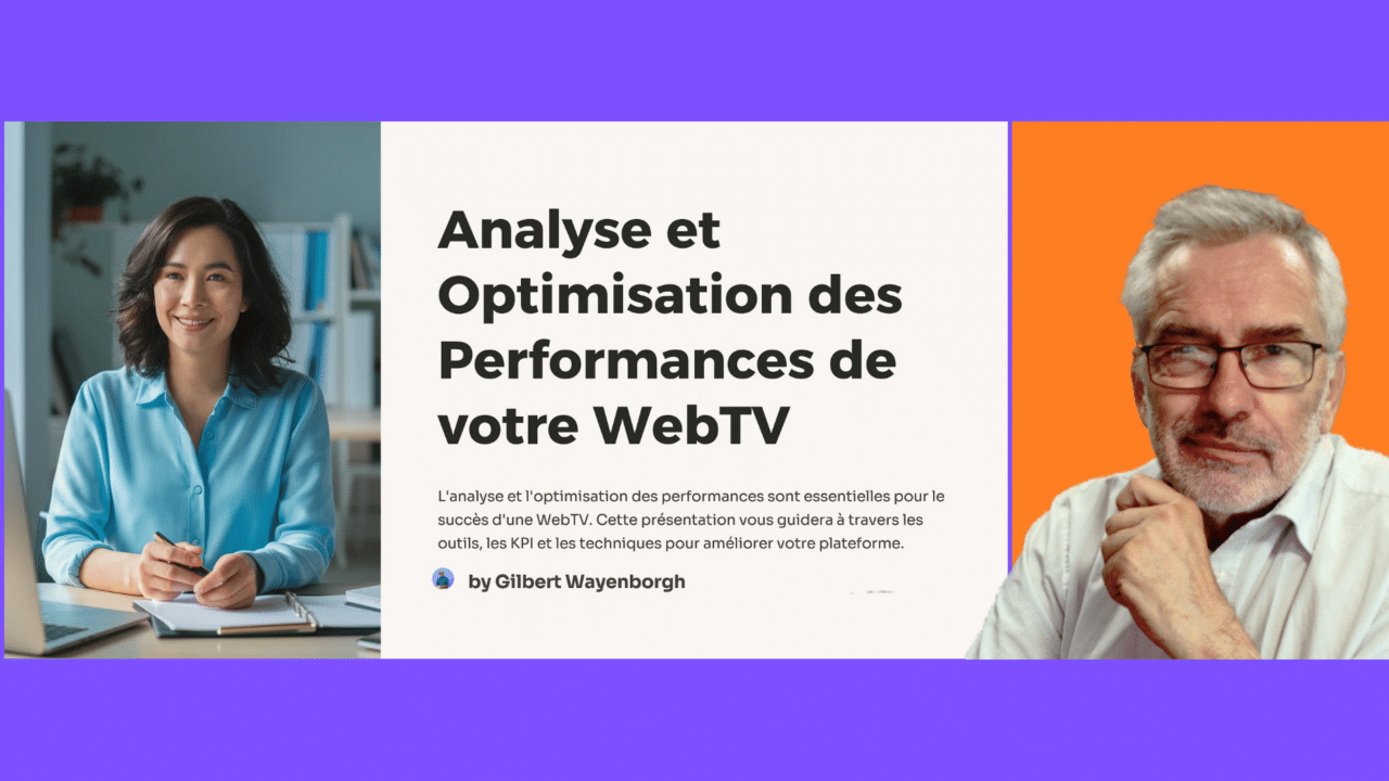 7. Analyse des Performances et Optimisation - Gilbert Wayenborgh, Consultant, Production ...